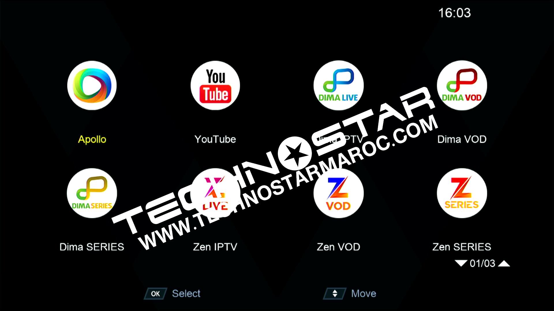 تحديث جديد خاص بجهاز TECHNOSTAR DERBY إضافة خاصية TIKTOK واضافات اخرى